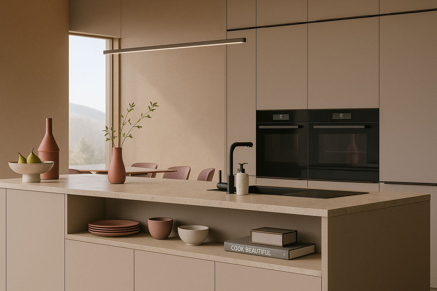 Granite HPL Cement Laminate Finish – mayacabinets